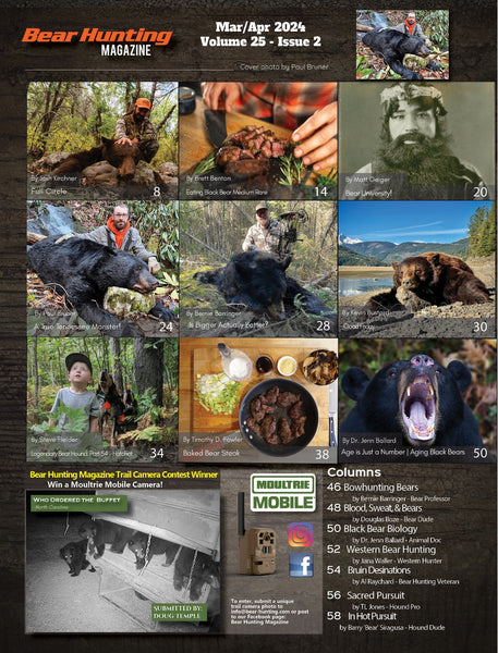 2024 Issue 2 March/April – Bear Hunting Magazine